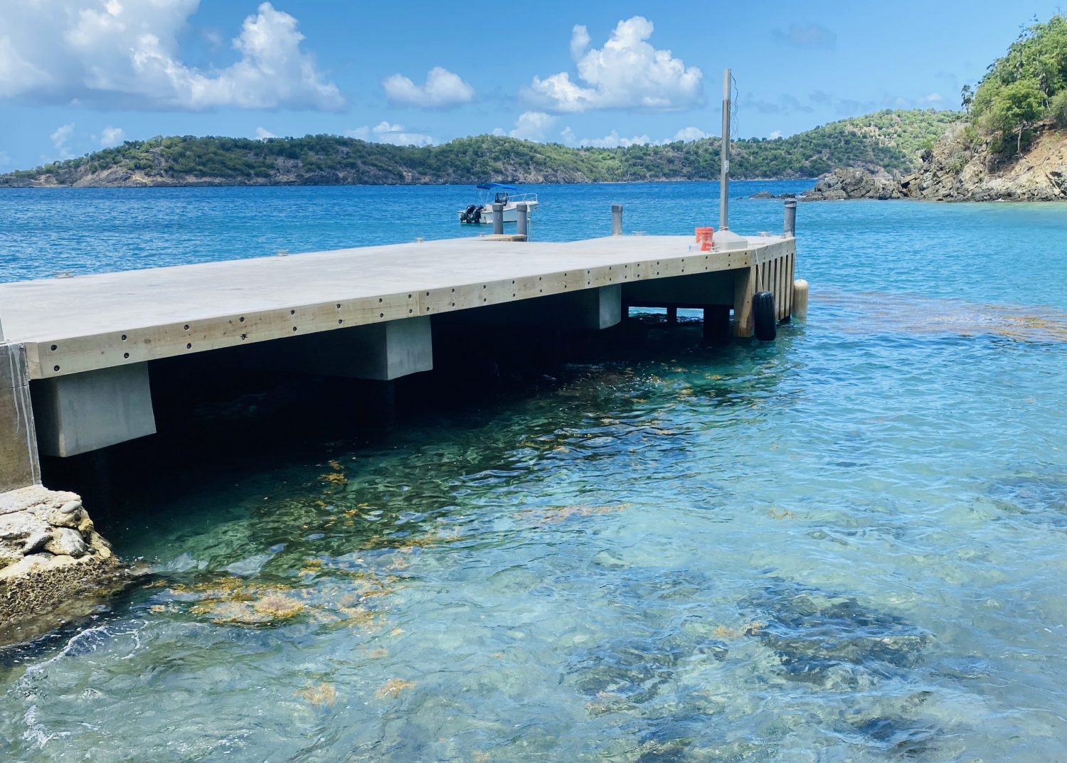 Dock and Seawall construction and repair. Truline and pilings | USVI ...